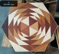 China Hexagon Wood Engineered Parquet Flooring With Different Styles And Mixed Woods for sale
