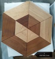 China Hexagon Wood Engineered Parquet Flooring With Different Styles And Mixed Woods for sale