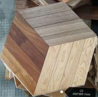 China Hexagon Wood Engineered Parquet Flooring With Different Styles And Mixed Woods for sale
