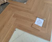China Big Size Brown Fishbone Herringbone Engineered Wood Flooring 910X150MM for sale