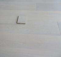 China White Stained Russian Oak engineered hardwood flooring, premium AB grade for sale