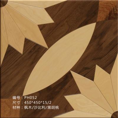 China Art Parquet Engineered Wood Flooring With Different OEM Designs for sale