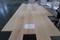 China Single Plank Oak Engineered Wood Flooring to UK, 300MM, Unfinished for sale