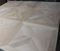 China Parquet Oak Flooring Tiles, Unfinished, No Bevel, 600 x 600 x 20/6mm for sale