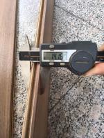 China Natural Vanished Chevron Parquet Flooring Engineered Walnut Oak Veneers Tongue Groove Matt Finish Durable Surface for sale