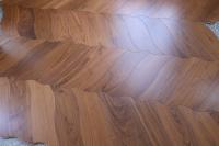 China Geometric Parquet FlooringShaped Engineered Walnut Parquet Flooring High Level And Special Flooring Multi layer Tongue and Groove Structure with Eucalyptus and Birch Plywood for sale