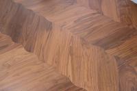 China Geometric Parquet FlooringShaped Engineered Walnut Parquet Flooring High Level And Special Flooring Multi layer Tongue and Groove Structure with Eucalyptus and Birch Plywood for sale