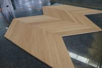 China Prime Grade Euro Oak Chevron Engineered Wood Floor Chevron Pattern Parquet for sale