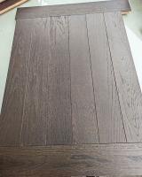 China Dark Brown Oak Engineered Wood Flooring, Herringbone Parquet, 600 x 90MM for sale