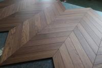 China 90mm Width American Walnut Herringbone Parquet Flooring with 4mm Top Veneer for Elegant Herringbone Wood Flooring for sale