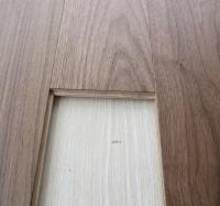 China Slight Brushed Matt American Walnut Engineered Hardwood Flooring Natural Lacquer for sale