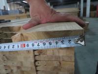 China Unfinished Oak Veneered Bevelled Skirting Board With Finger Joint Fir Core for sale