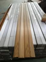 China Premium White Oak Veneered Bevelled Architrave Unfinished Core Fir Wood for sale