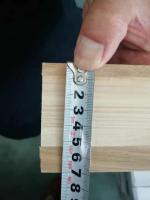 China Premium White Oak Veneered Bevelled Architrave Unfinished Core Fir Wood for sale