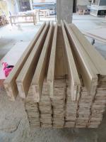 China Unfinished Oak Veneered Door Liner 12mm Oak Lips And Finger Joint Fir Core for sale