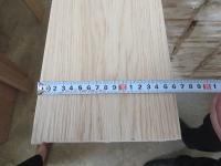China Unfinished Oak Veneered Door Liner 12mm Oak Lips And Finger Joint Fir Core for sale