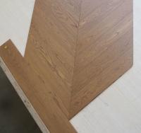 China Premium White Oak Chevron Engineered Wood Flooring Multi Layers for sale