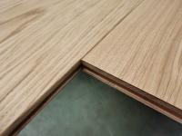 China 300mm Wide Engineered Oak Flooring With Wax Oil Finishing Multi Ply Structure for sale