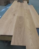 China 300mm Wide Engineered Oak Flooring With Wax Oil Finishing Multi Ply Structure for sale