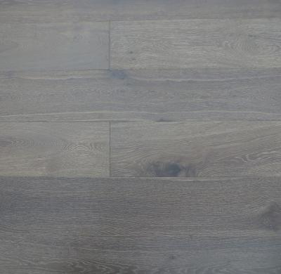 China dark stained rustic Oak engineered parquet flooring for sale