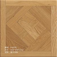 China Different Designs Oak Engineered Parquet Flooring Panels 450 x 450MM for sale