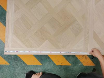 China Unfinished Oak Versailles Panels Flooring With Internal Bevels for sale