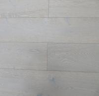 China wide plank brushed European Oak engineered wood flooring, color P for sale