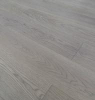 China Premium AB grade Russian Oak engineered flooring with light grey stain, color E26 for sale