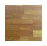China Square Edge African Iroko Engineered Parquet Flooring, Natural Lacquer, Matt for sale