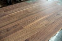 China Natural Oiled American Walnut Wide Plank Engineered Wood Flooring for sale