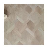 China Unfinished Shaped Oak Parquet Flooring Hexagon & Trapizium Parquet for sale
