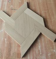 China Unfinished Shaped Oak Parquet Flooring Hexagon & Trapizium Parquet for sale