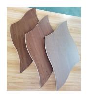 China Modular Geometric Wood Flooring Leaf Shaped Walnut Parquet Flooring for sale