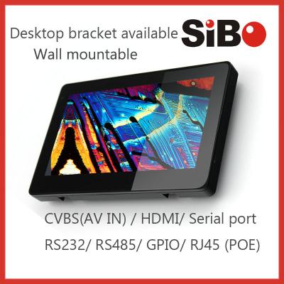 China Indoor HMI Application Glass Mirror 1024*600 IPS 7
