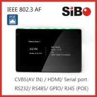 China Embedded Wall Intelligent Home Control Touch Panel With POE Temperature Sensor for sale
