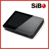China Room Controlling 7 Inch Android OS Angled Mounting Touch Screen With POE and RGB LED Light for sale
