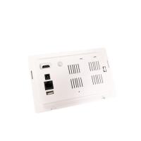 China Customized POE RJ45 Android OS Rooted Touch Panel 1024*600 IPS 7 Inch Capacitive Wall Mount Display for sale