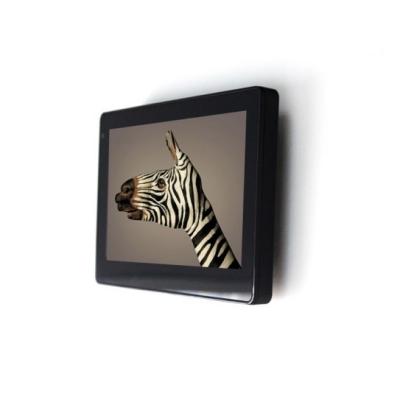 China Indoor HMI Control Panel PC 10 Inch Android Tablet with POE LED Light Cutomized Wall Mount Bracket for sale