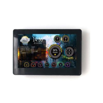 China Building Doorbell Solution 7 Inch Wall Flush Mount Control Panel PC Android OS POE Power Tablet for sale