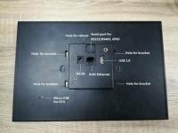 China Customized NFC Reader 13.56 MHz Android OS Rooted 10 Inch Wall Flush Mount POE Touch Tablet PC for sale
