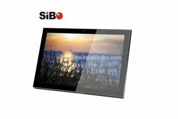 China Intelligent House Control Panel Wall Flush Installed 10.1 inch Android OS Rooted Touch Tablet PC with POE Ethernet RJ45 for sale