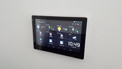 China Industrial Rugged Panel Mount 10 Inch Wall POE Tablet PC Android Rooted NFC Reader HMI for sale