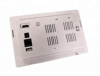 China Newest Android 7 OS Wall Mount Automation POE Touch Tablet Auto Boot LED Light Kiosk for sale