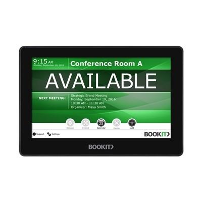 China Integrated RGB LED Light 7 Inch Touch Panel Glass Wall Android PoE Meeting Room Tablet PC for sale