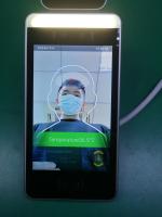 China New Standing Android Kiosk screen Face Recognition Thermal Infrared Temperature Scanning Terminal for sale