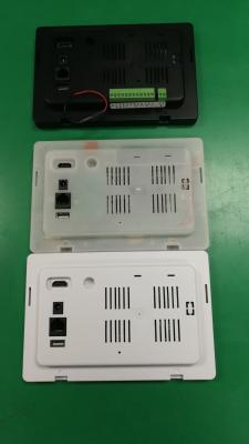 China Customized IO Port Industrial Terminal 7 Inch Embedded Wall Touch Control Kiosk Panel with POE for sale