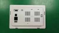 China Customized 13.56MHz NFC Recess Wall LED Light Indicator 7 Inch Android Touch Panel POE DC 12V for sale
