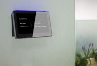 China Customized 13.56MHz NFC Recess Wall LED Light Indicator 7 Inch Android Touch Panel POE DC 12V for sale