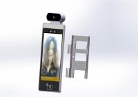 China Sibo Manufacturer Body Temperature Measurement Kiosk 8 Inch Android Panel With Facial Identification for sale