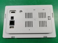 China White Black Color In Wall Flush Android POE Touch Panel 7 Inch Screen Ethernet POE Powering for sale